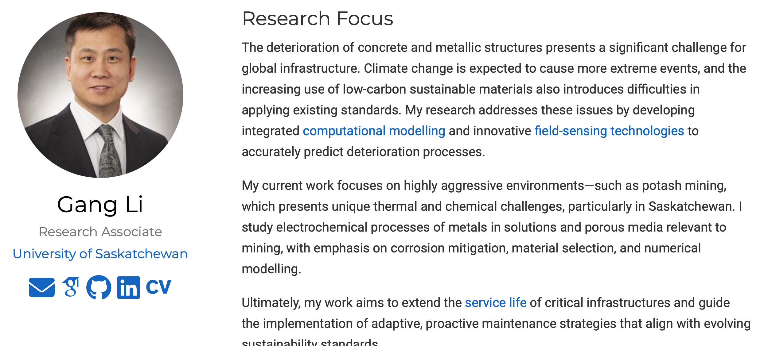 Gang Li, Ph.D., P.Eng.
